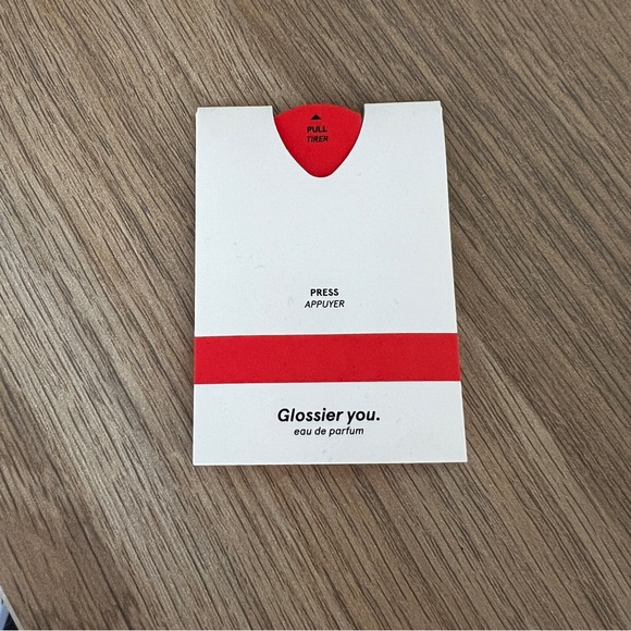 Glossier | Makeup | Glossier You Perfume Sample Card | Poshmark